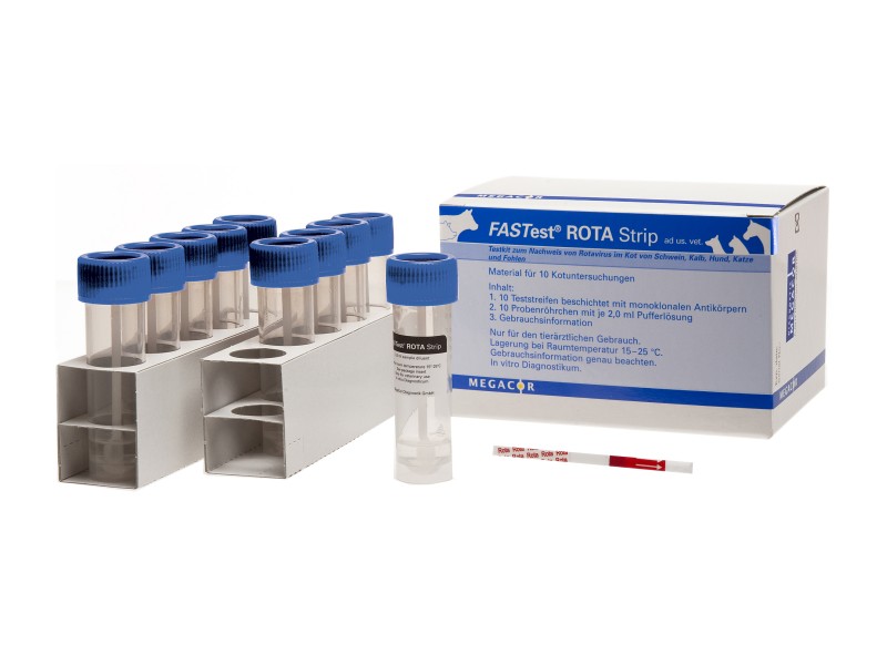 FASTest Rota Strip - Rotavirus Infection | Vetlab Supplies Ltd