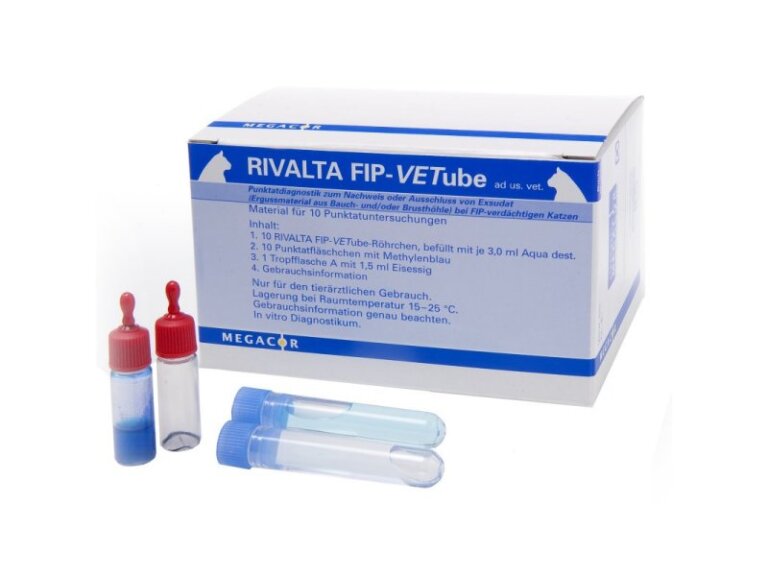 Rivalta FIP Vetube, Feline Infectious Peritonitis | Vetlab Supplies Ltd